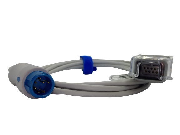 Cable extensión para SpO2, Mindray, series BENEVIEW, VISION, IMEC, IPM ...